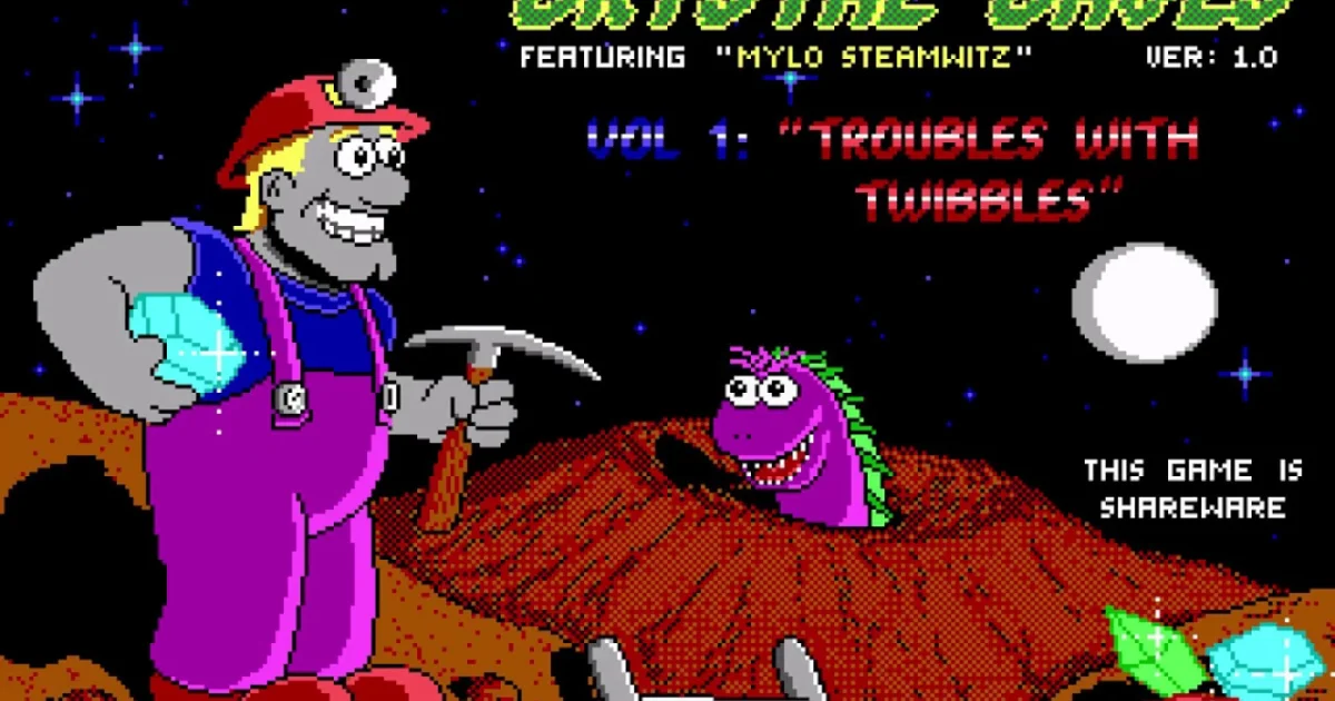 Crystal Caves | DOS games in browser