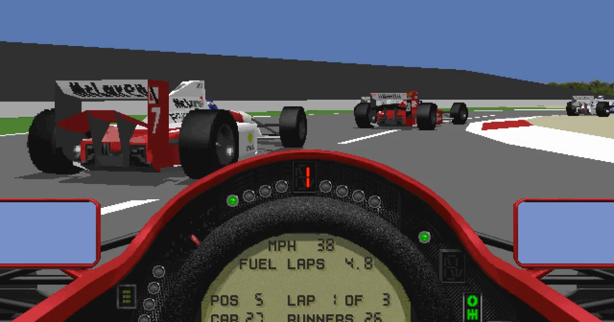 Grand Prix II | DOS games in browser