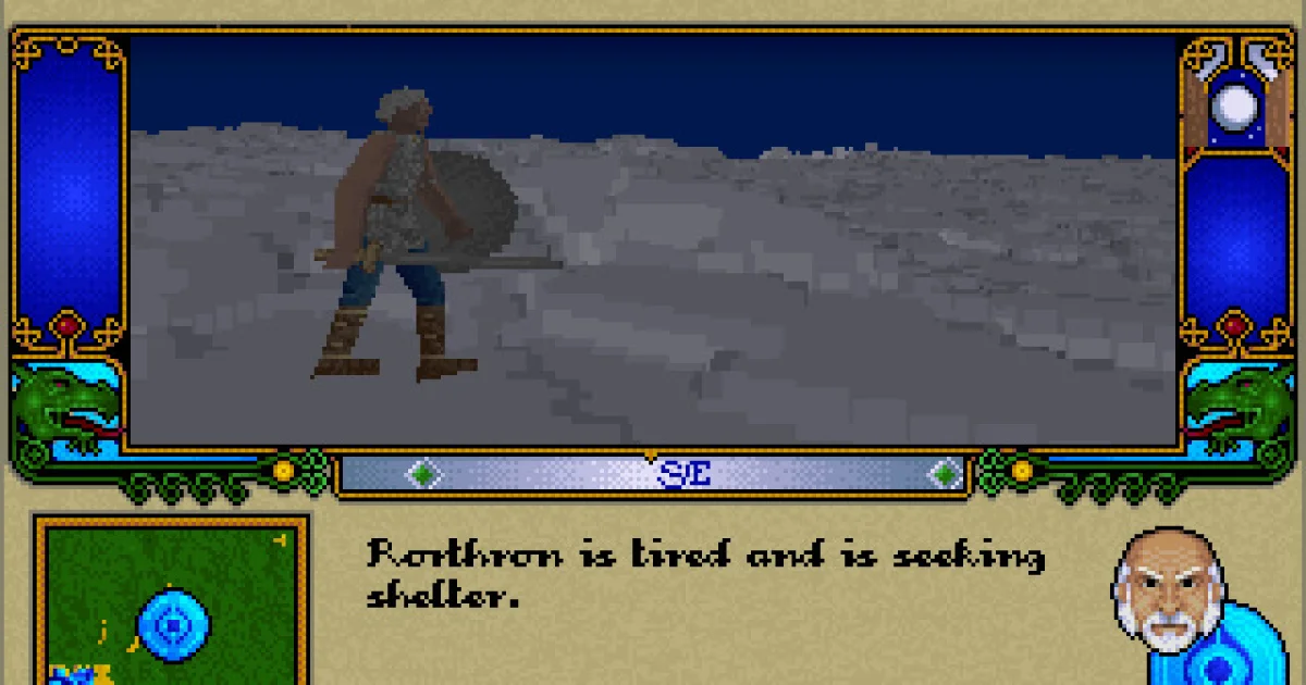 Lords of Midnight: The Citadel | DOS games in browser