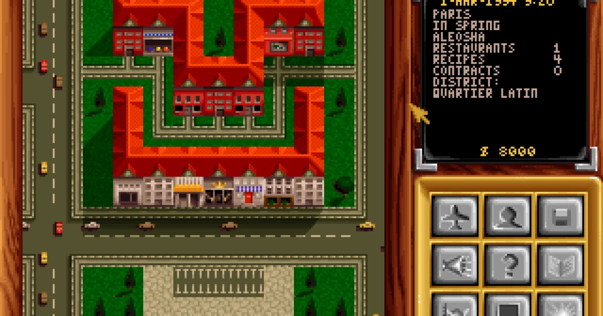 Pizza Tycoon | DOS games in browser