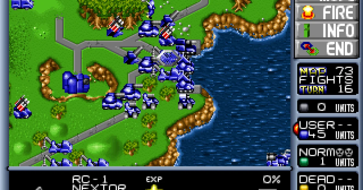 Nectaris | DOS games in browser