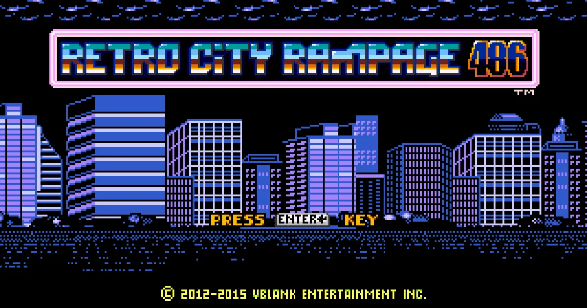 Retro City Rampage 486 | DOS games in browser
