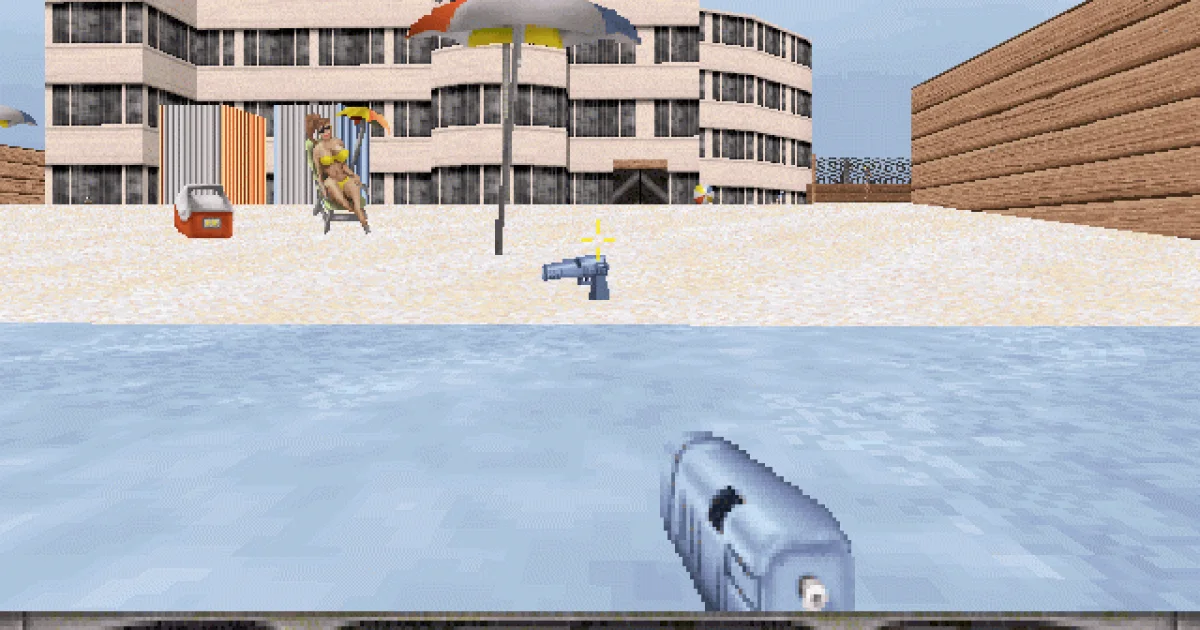 Duke Nukem 3D Caribbean: Life's a Beach | DOS games in browser