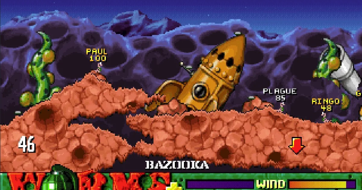 Worms Reinforcements | DOS games in browser