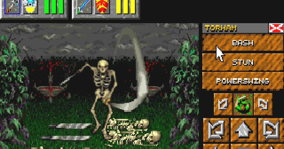 Dungeon Master II: The Legend of Skullkeep | DOS games in browser