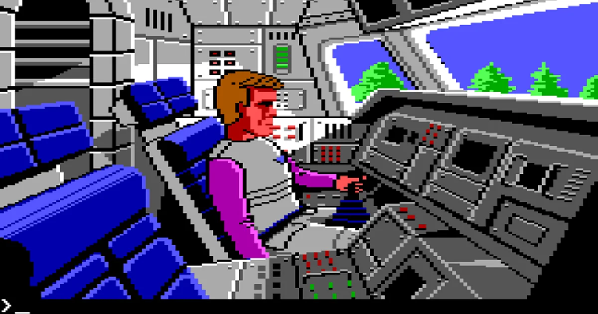Space Quest II: Vohaul`s Revenge | DOS games in browser
