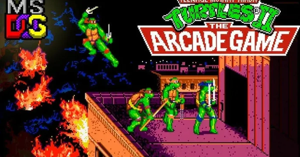 Teenage Mutant Ninja Turtles 2 | DOS games in browser