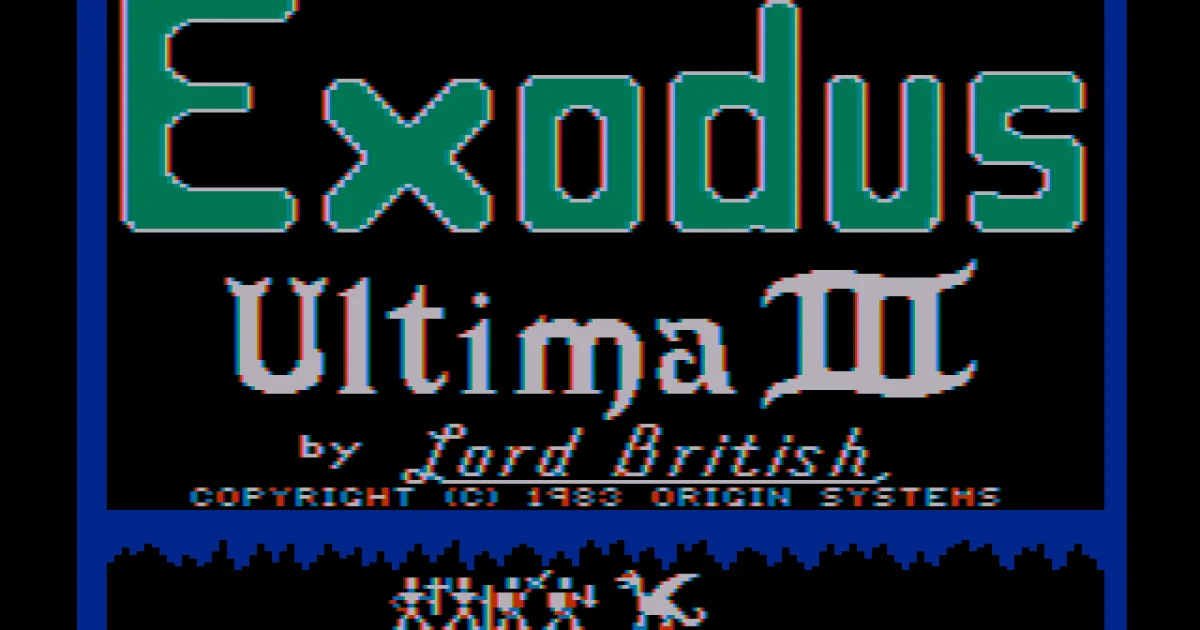 Ultima III: Exodus | DOS games in browser