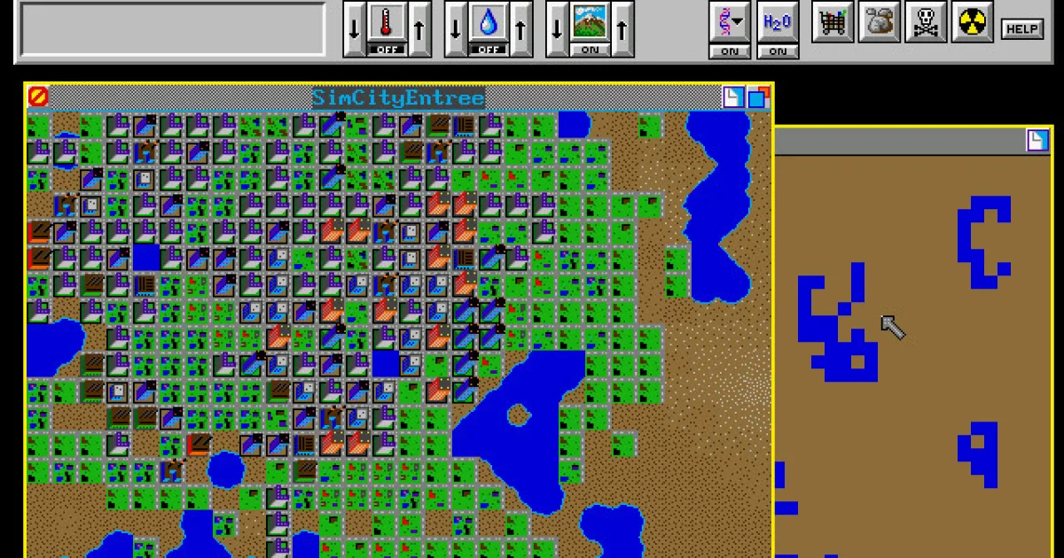 SimLife | DOS games in browser