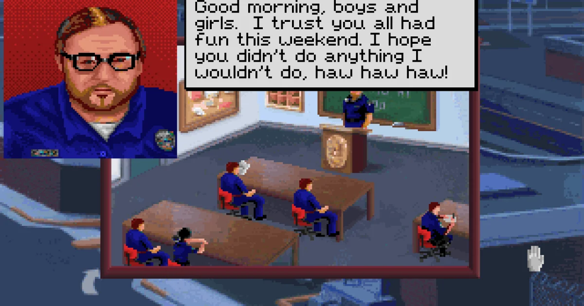 Police Quest: In Pursuit of the Death Angel VGA | DOS games in browser