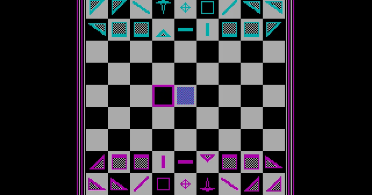 Laser Chess | DOS games in browser
