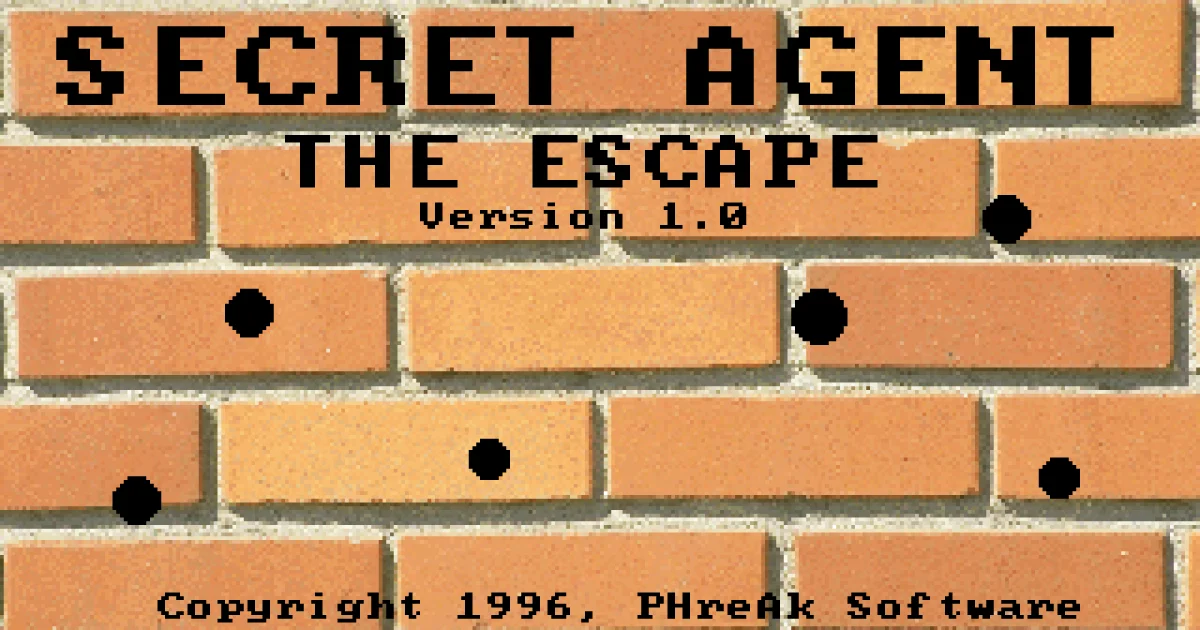 Secret Agent: The Escape | DOS games in browser