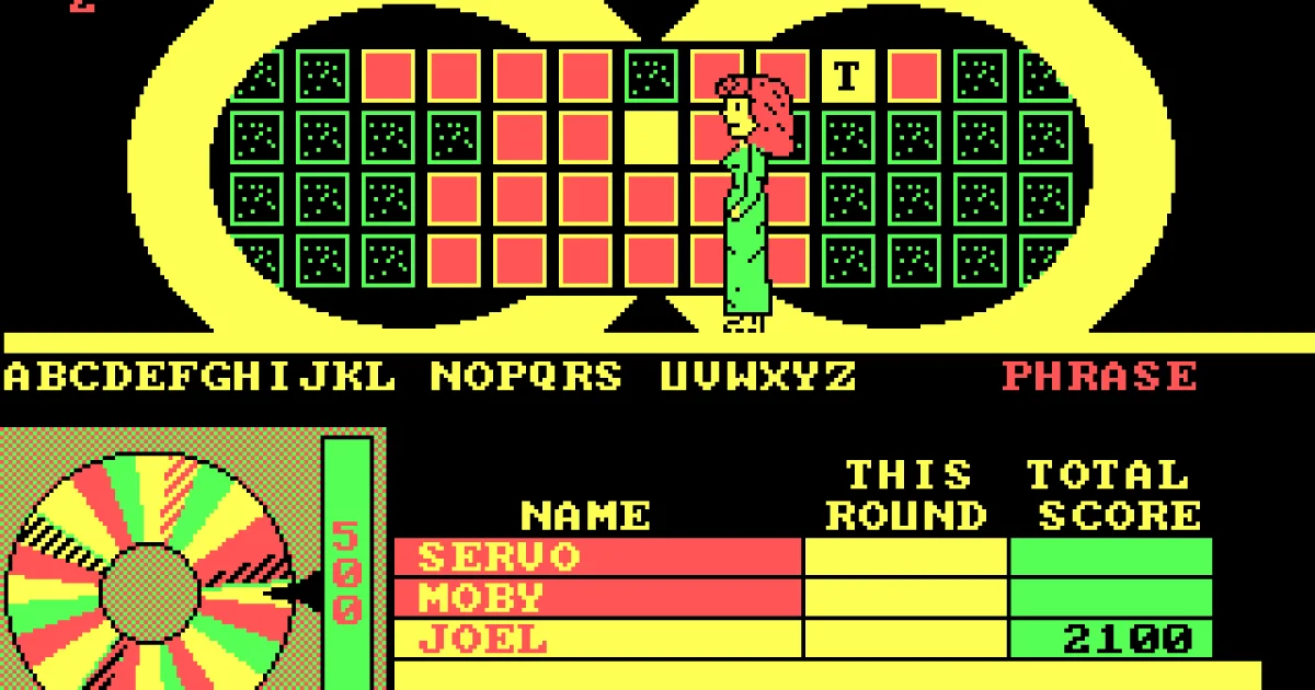 Wheel of Fortune: Golden Edition | DOS games in browser