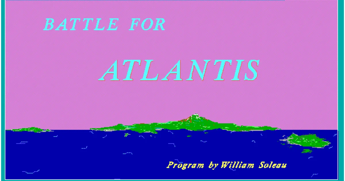 Battle for Atlantis | DOS games in browser