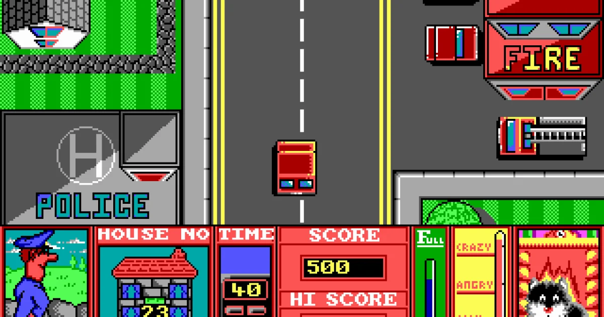 Postman Pat 3: To the Rescue | DOS games in browser