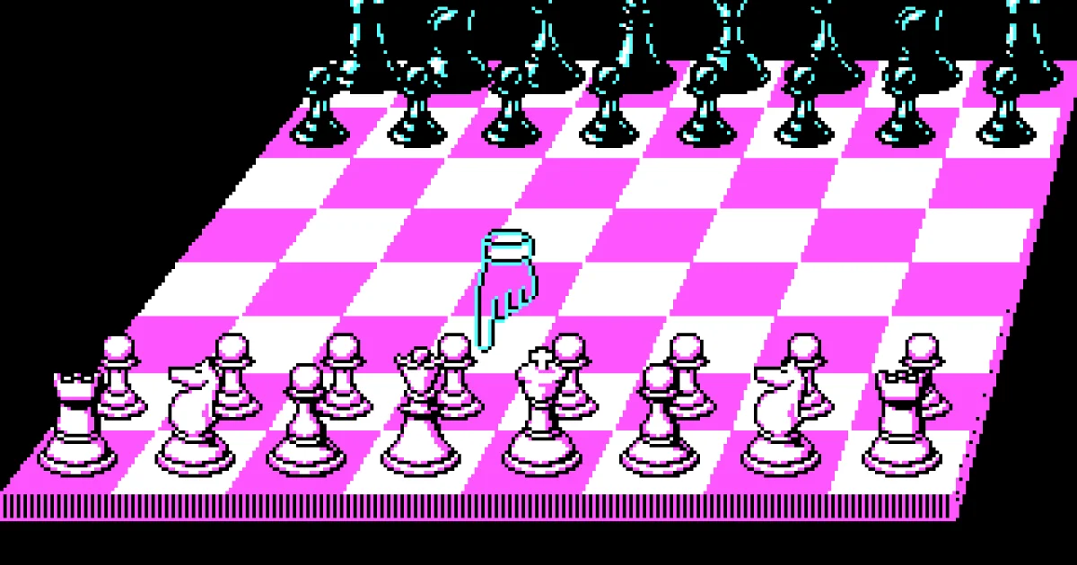 Chess Simulator | DOS games in browser