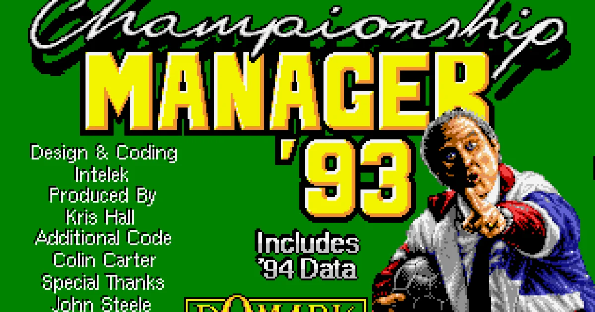 Championship Manager 93 | DOS games in browser