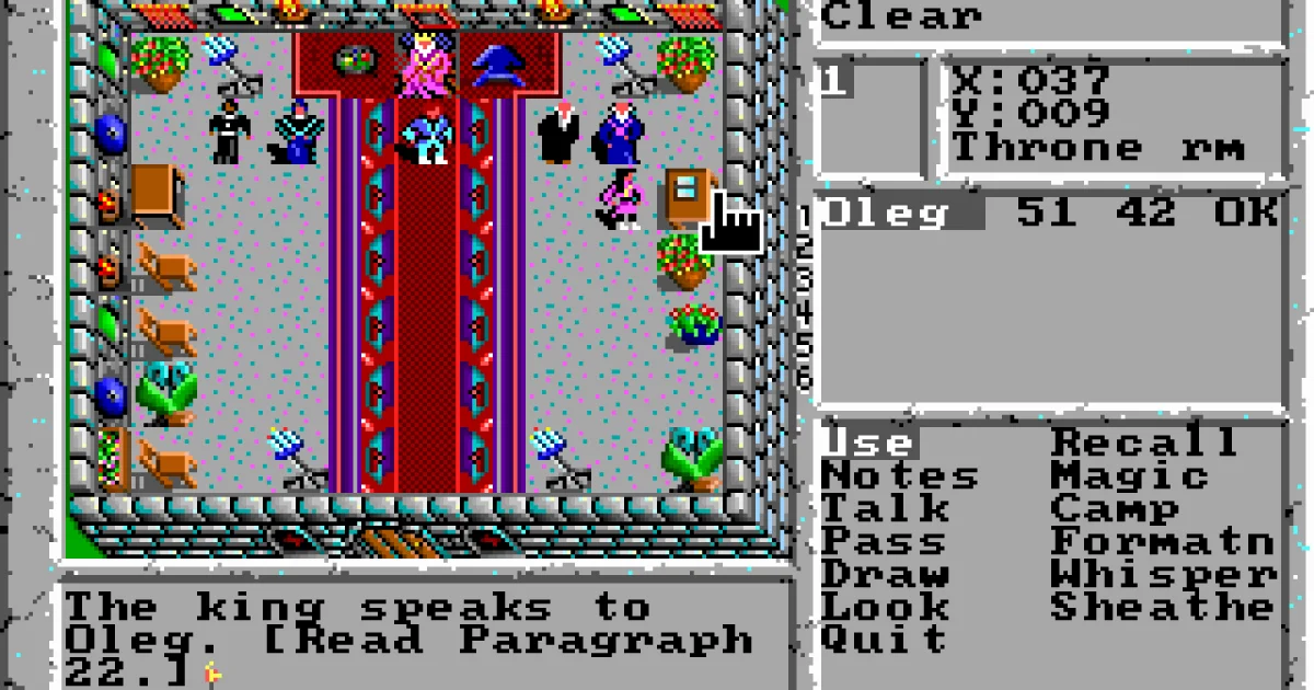 The Magic Candle II: The Four and Forty | DOS games in browser