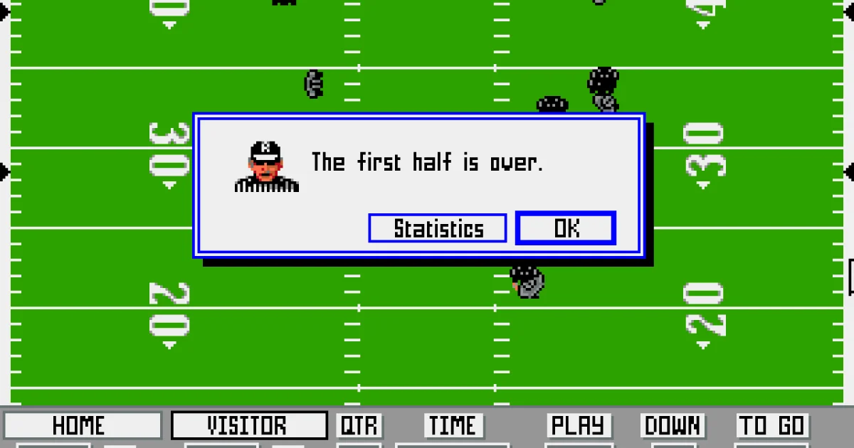 PlayMaker Football | DOS games in browser