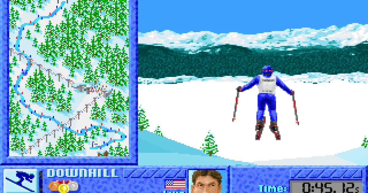 The Games: Winter Challenge | DOS games in browser