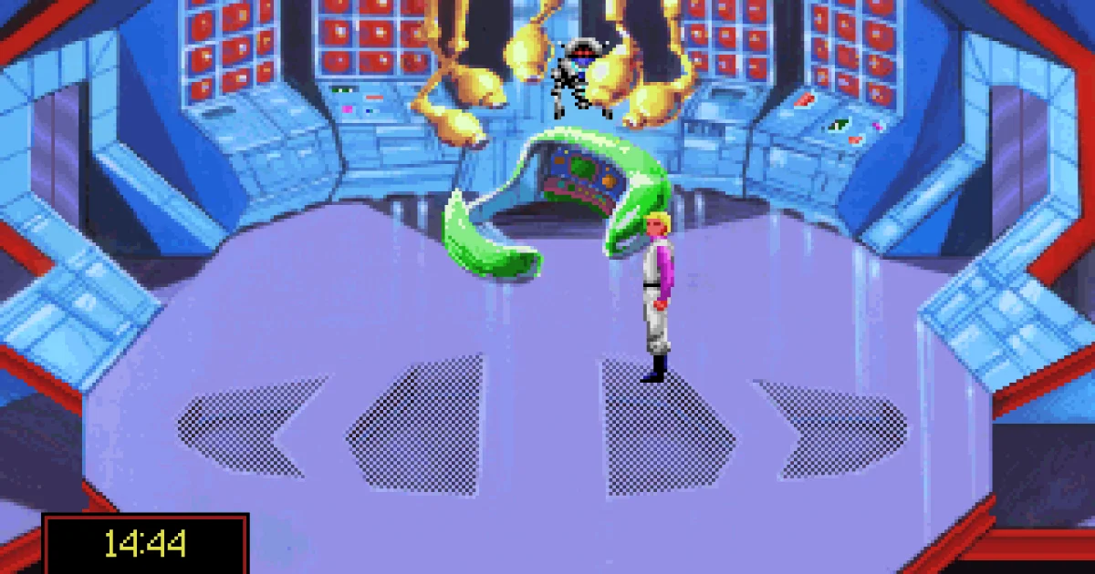 Space Quest: Chapter I - The Sarien Encounter | DOS games in browser