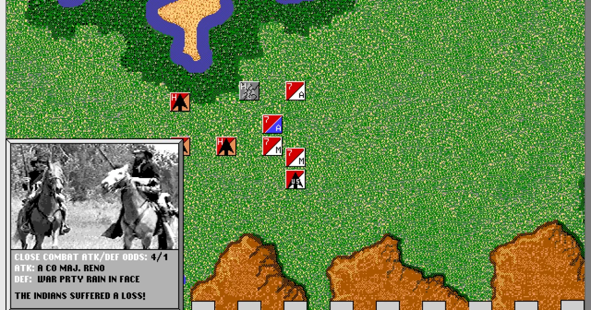 Custer's Last Command | DOS games in browser