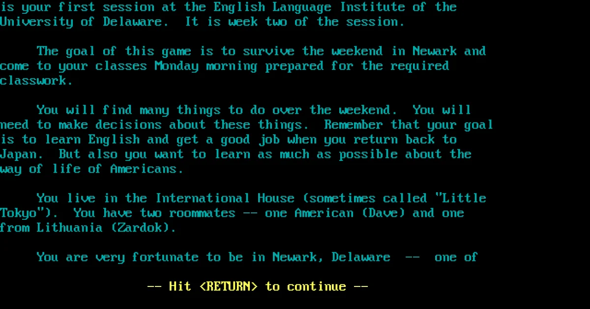 Weekend Survival | DOS games in browser
