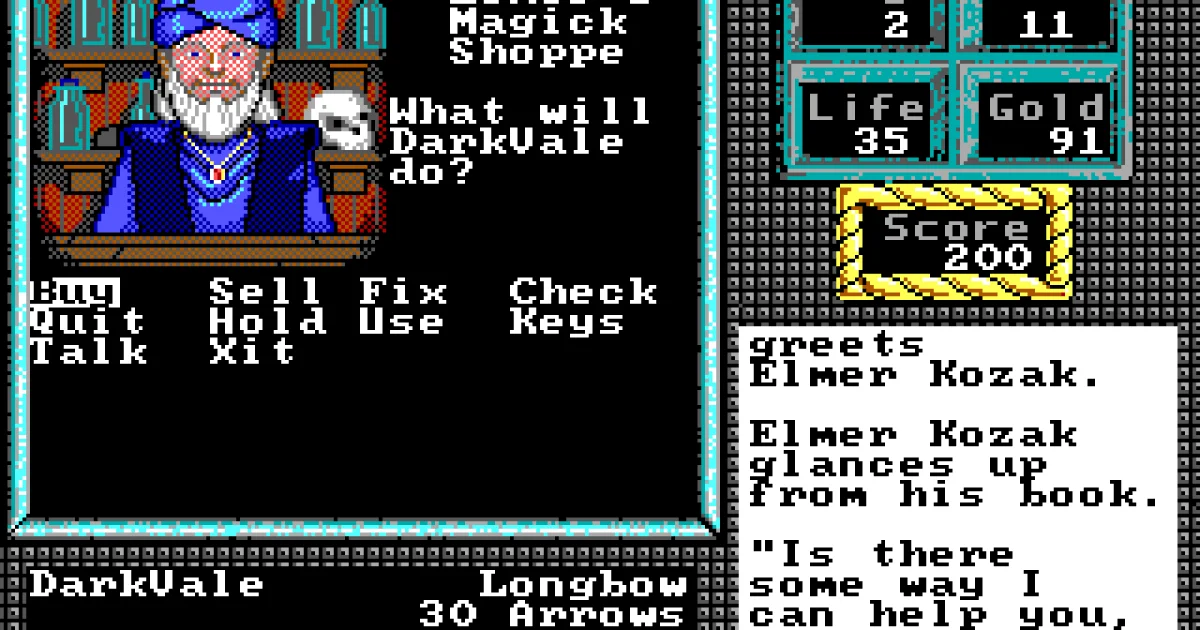 The Keys to Maramon | DOS games in browser