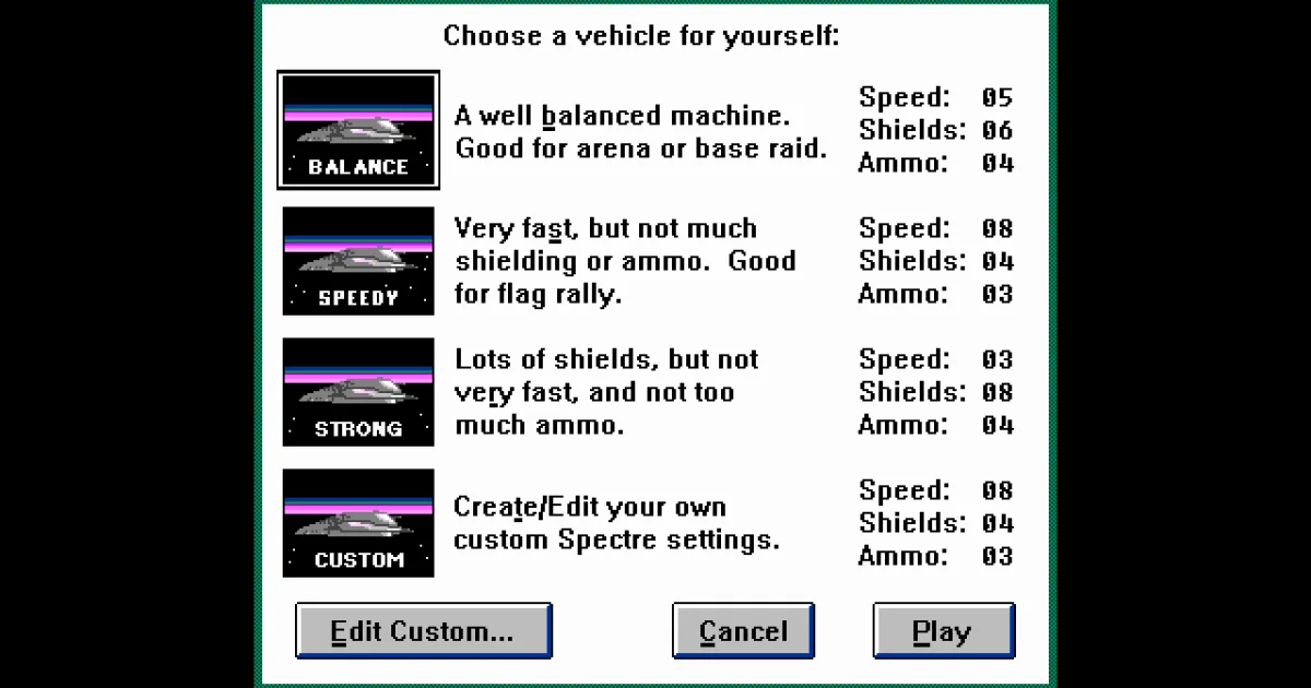 Spectre VR | DOS games in browser