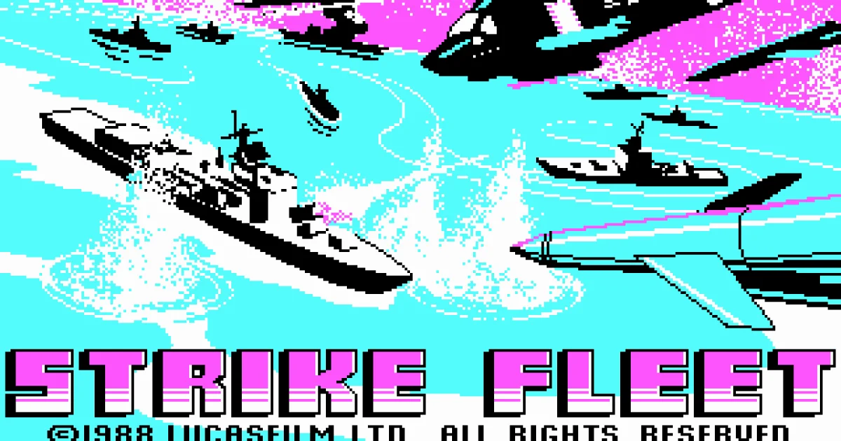 Strike Fleet | DOS games in browser