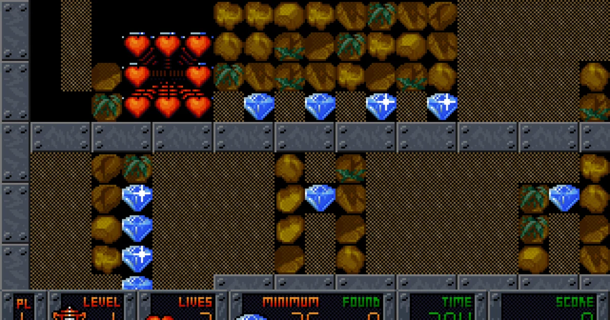 Lomax Boulders | DOS games in browser