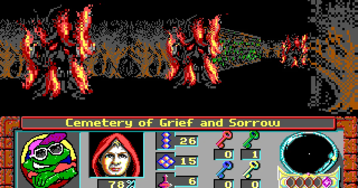 Curse of the Catacombs | DOS games in browser