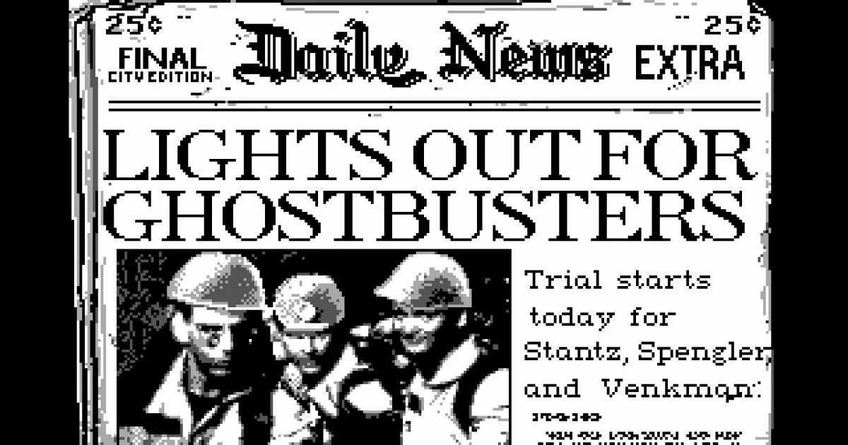 Ghostbusters II | DOS games in browser