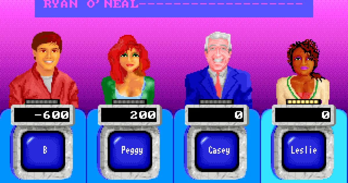 Super Jeopardy! | DOS games in browser