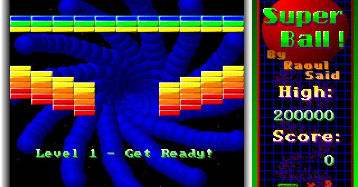 Super Ball ! | DOS games in browser