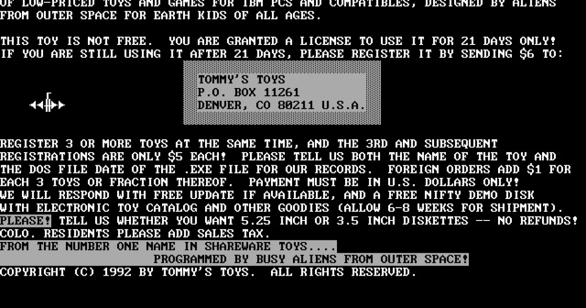 Tommy's Old Maid | DOS games in browser