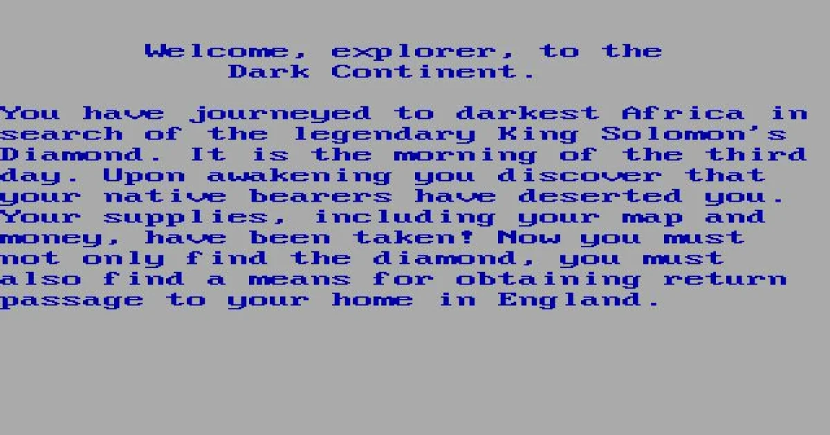 Dark Continent | DOS games in browser
