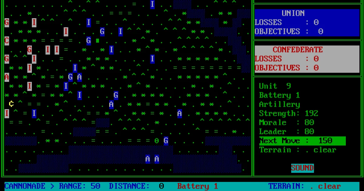 Civil War Battleset | DOS games in browser