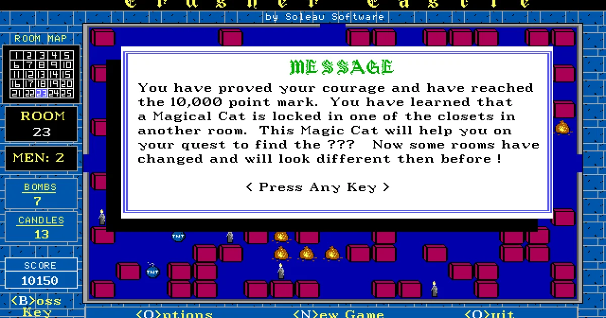 Crusher Castle II | DOS games in browser