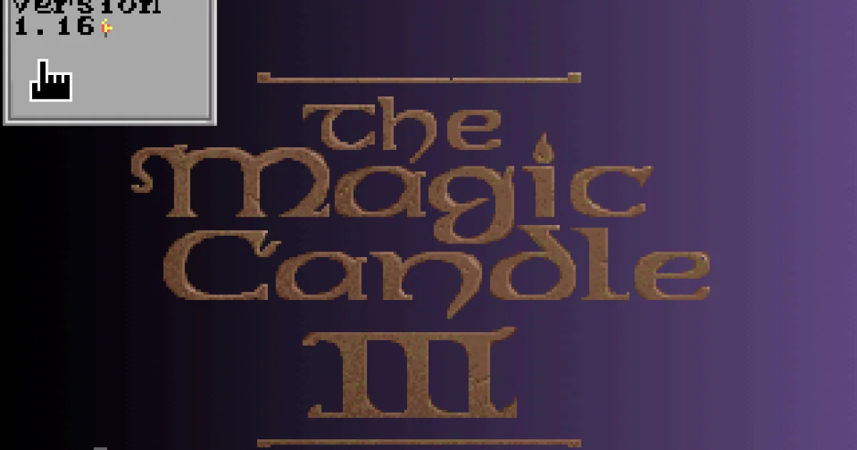 The Magic Candle III | DOS games in browser