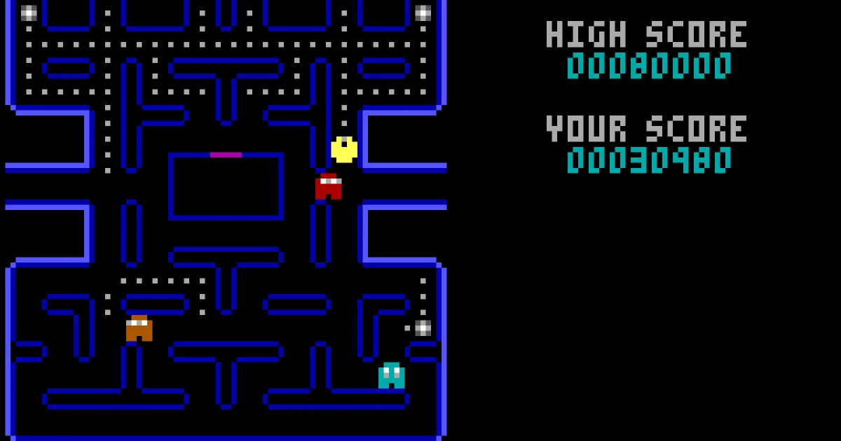 Paku Paku | DOS games in browser