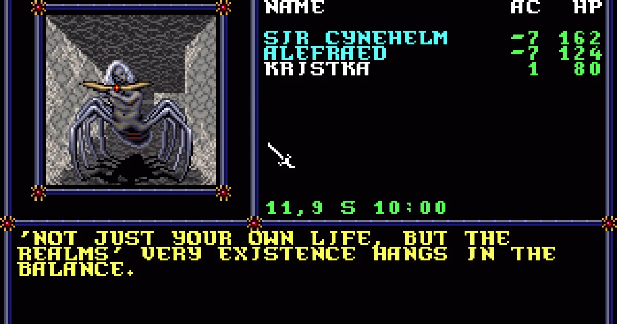 Pools of Darkness | DOS games in browser