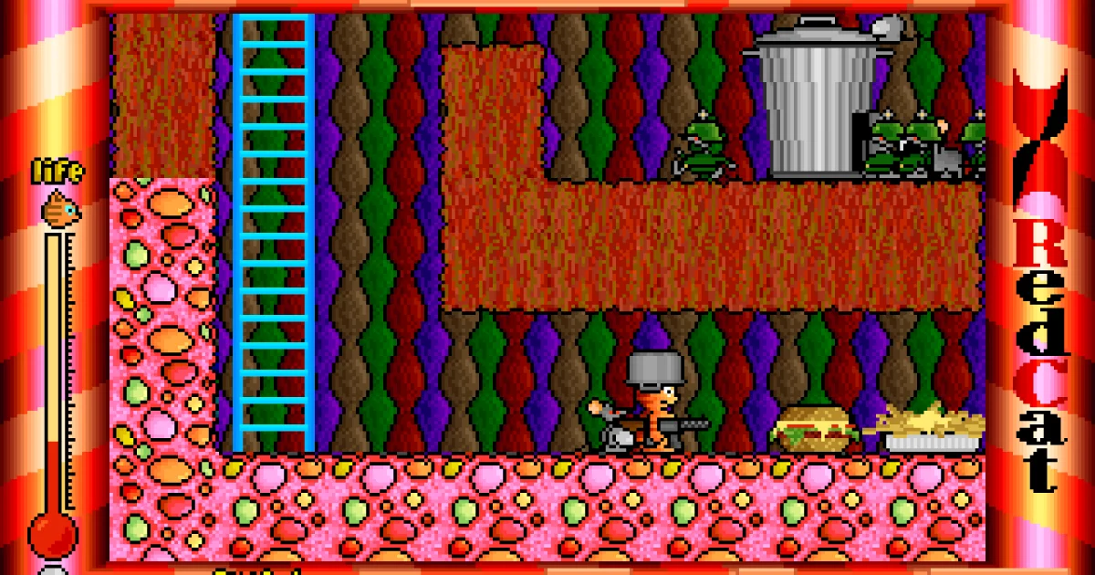 RedCat 2: De Ontvoering van Prinses Dana | DOS games in browser