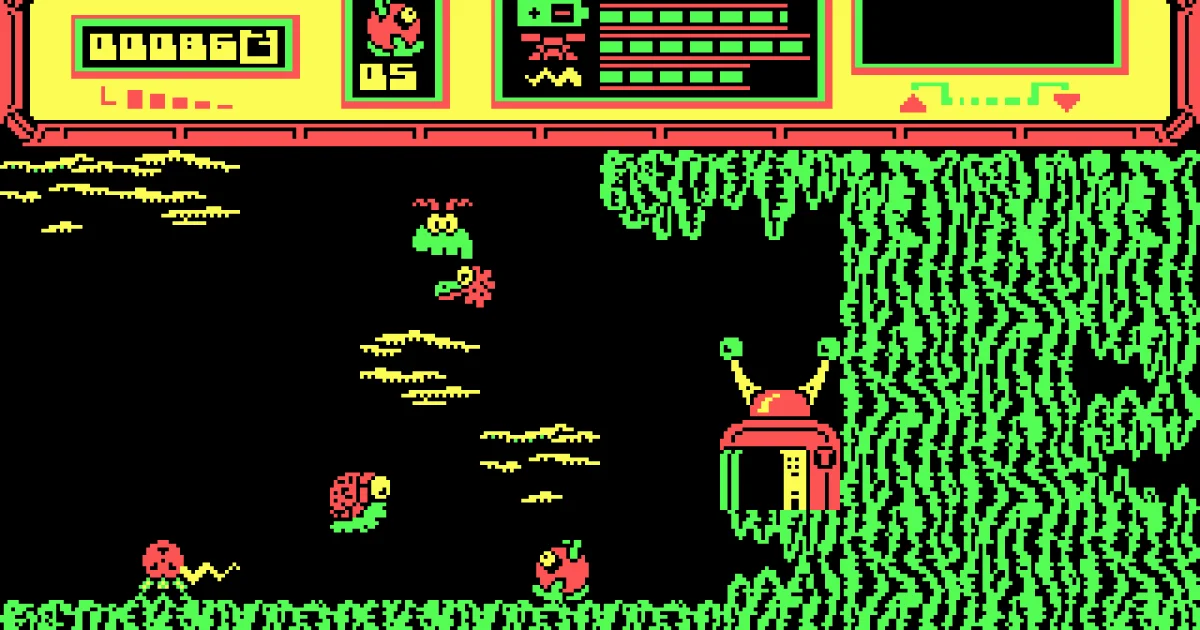 Starquake | DOS games in browser