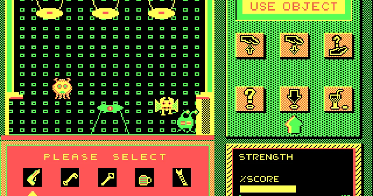 Galactix II: The Search for the Lost Orbs | DOS games in browser