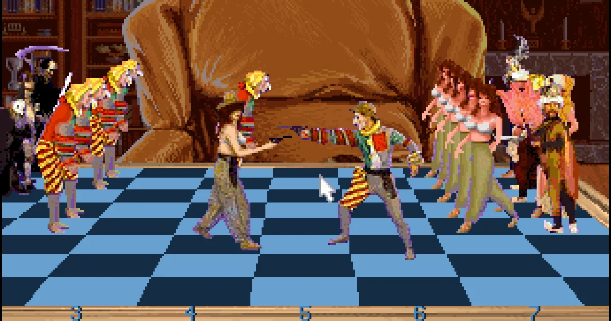 National Lampoon's Chess Maniac 5 Billion and 1 | DOS games in browser
