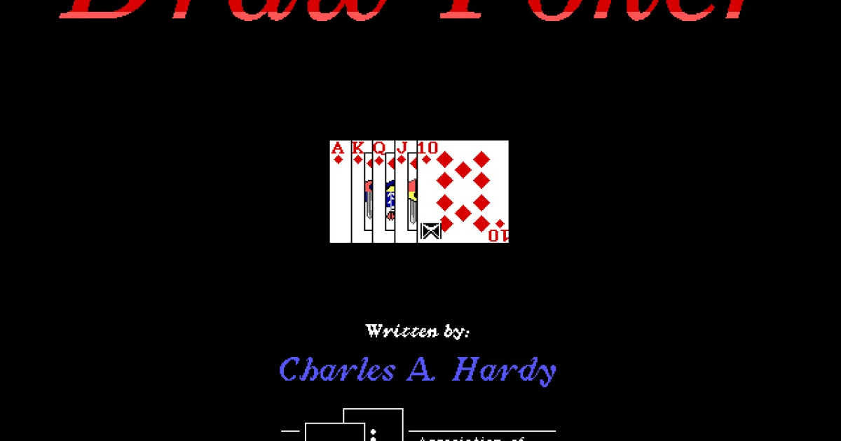 Draw Poker | DOS games in browser